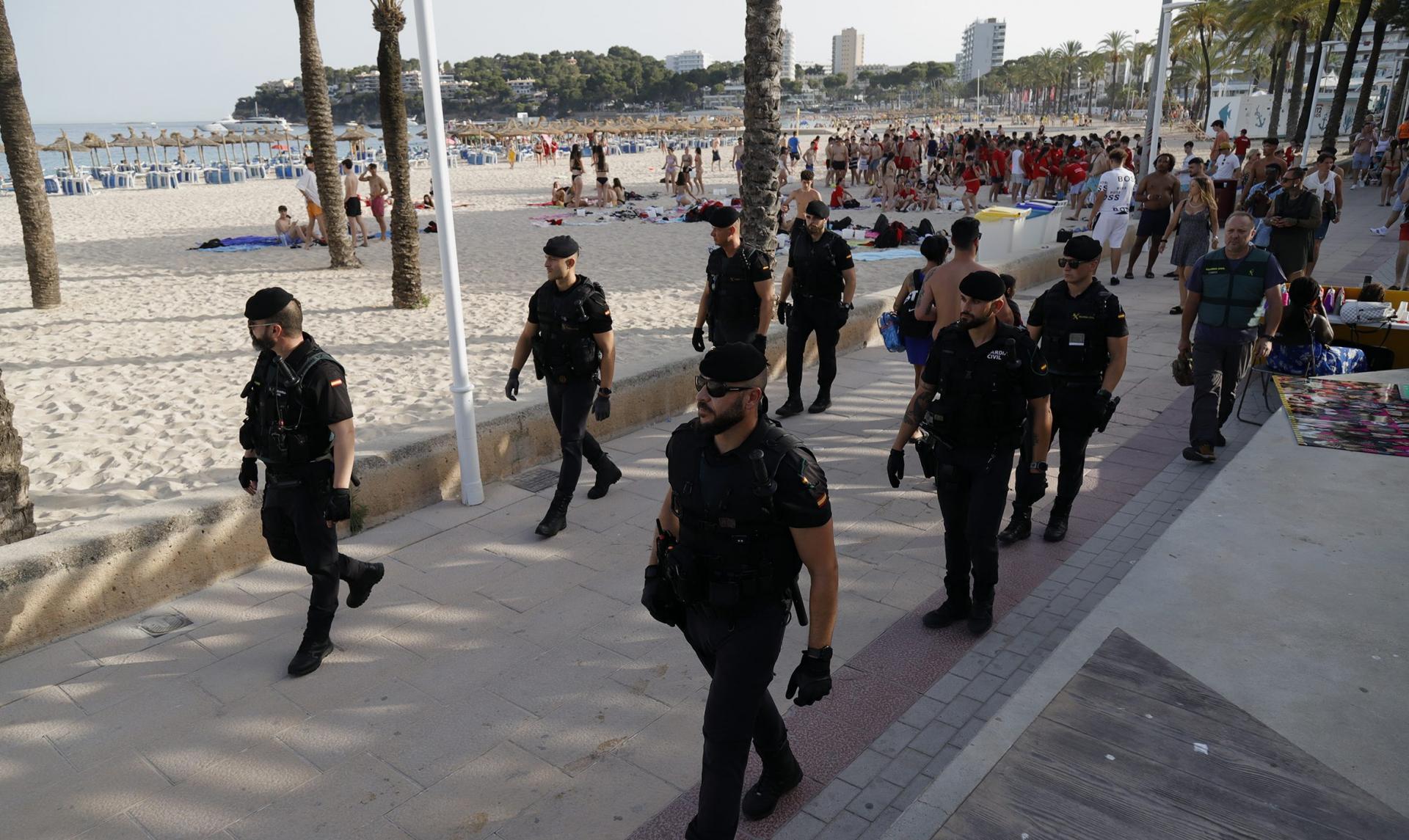 Mallorca police: Elite Guardia Civil unit for controlling Magalluf