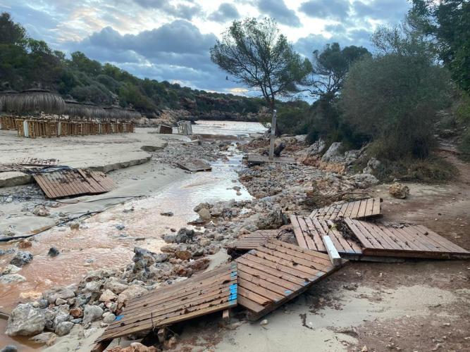 Mallorca weather: A night of heavy rain in Mallorca