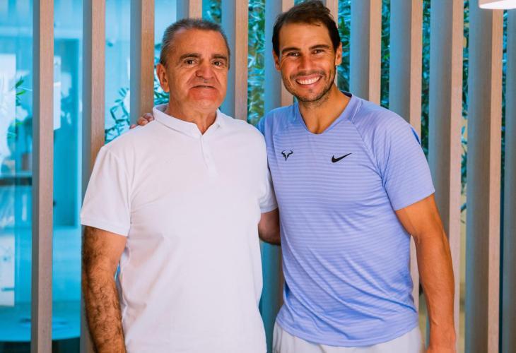 Rafa Nadal: has a son