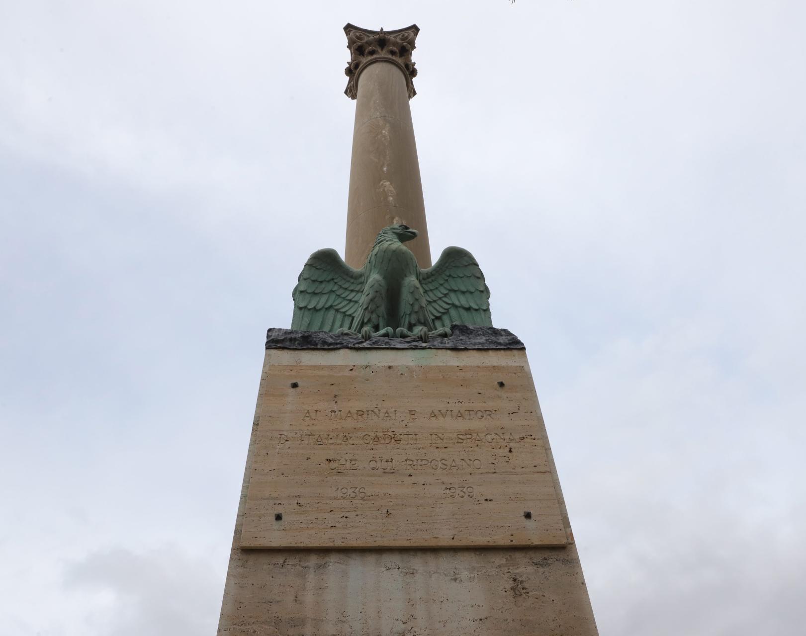 Mallorca democratic memory; Italian fascist mausoleum in Palma