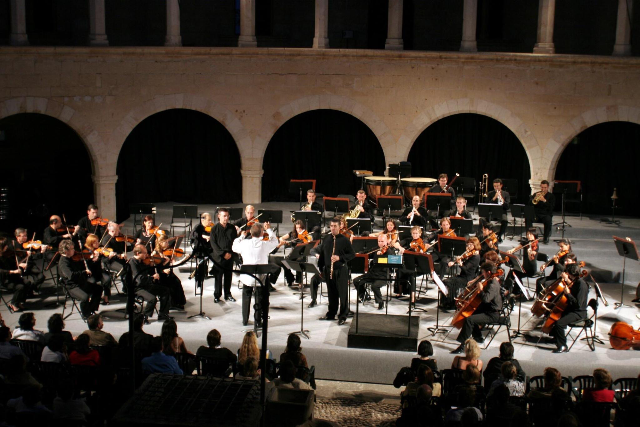The orchestra’s summer concerts at the castle