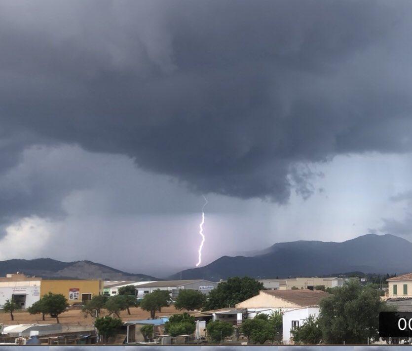 Rain reigns in Mallorca