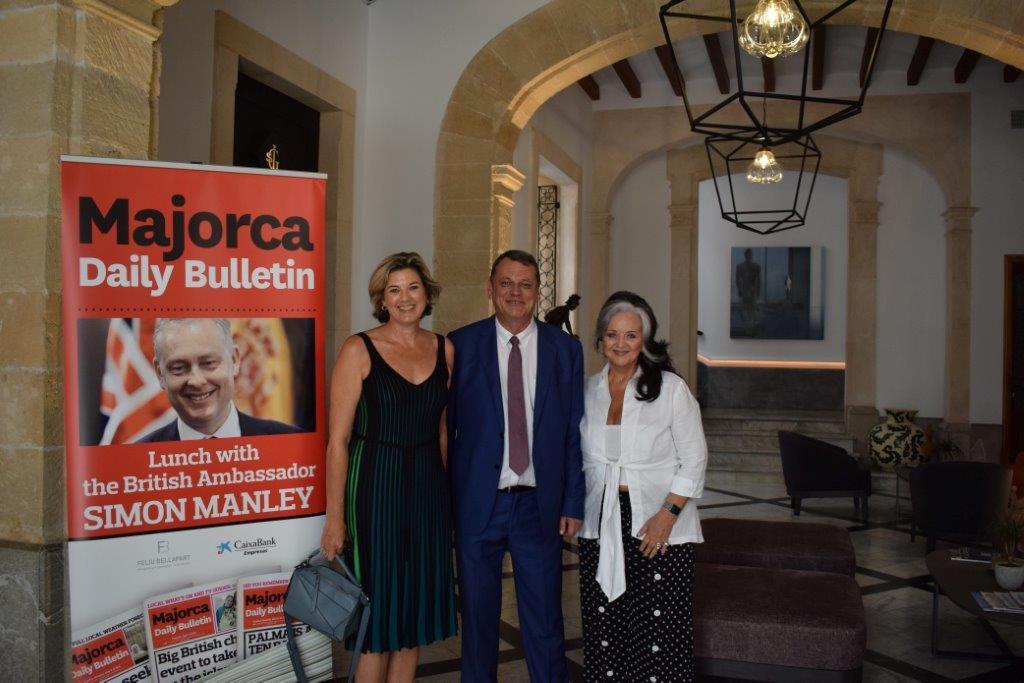 Photo gallery: British ambassador Simon Manley at a Bulletin lunch in Palma