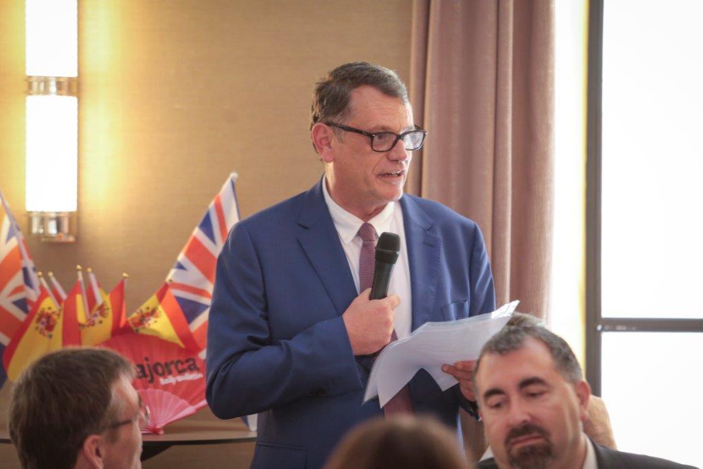 Photo gallery: British ambassador Simon Manley at a Bulletin lunch in Palma