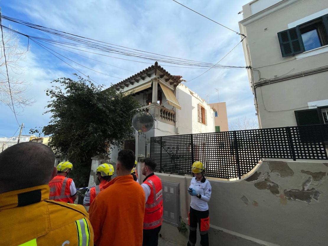 Photo gallery: Images of the house collapse in El Terreno, Palma