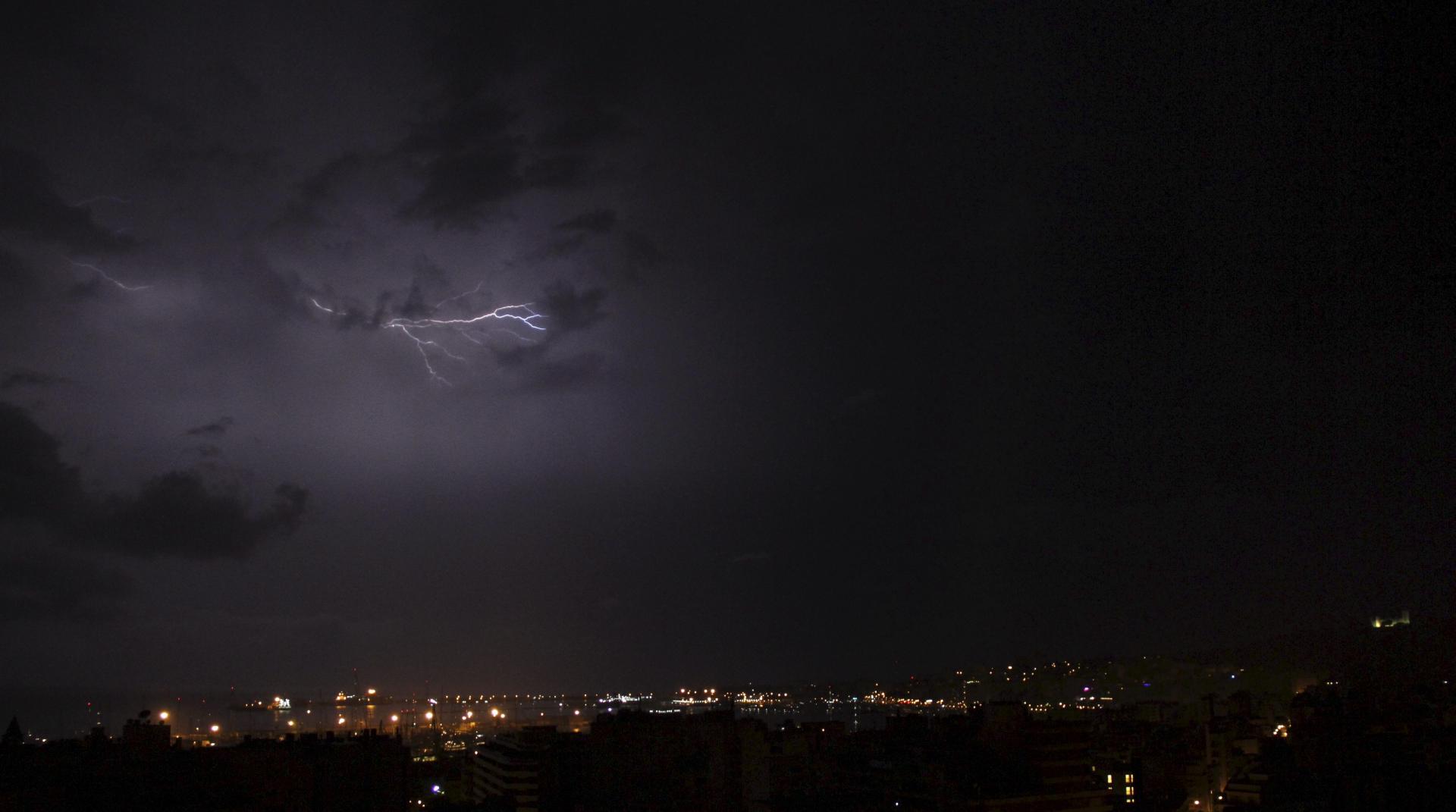 Storms have left 826 lightning strikes in the Balearics in 24 hours
