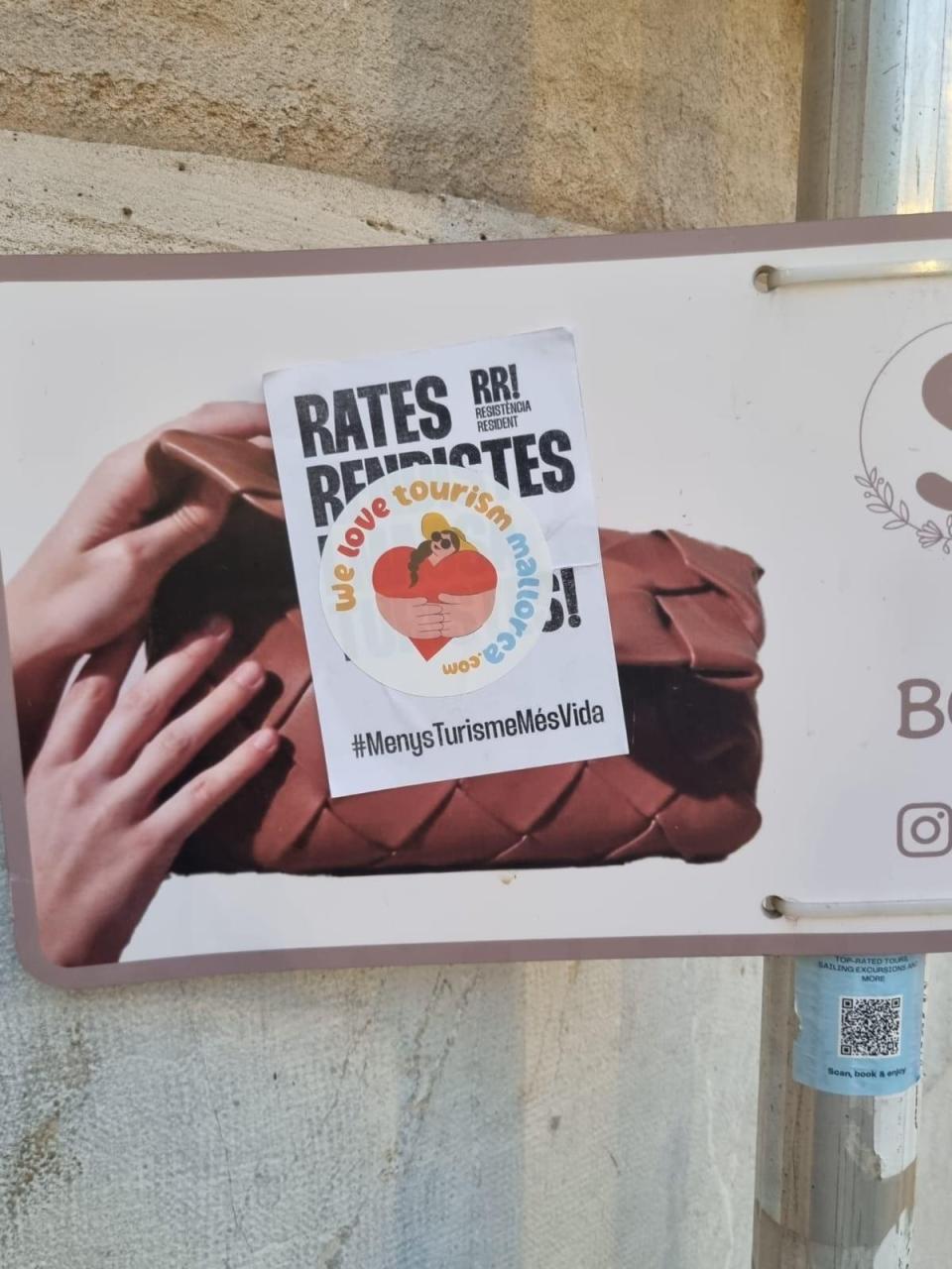 Anti tourism protests Mallorca/ Majorca