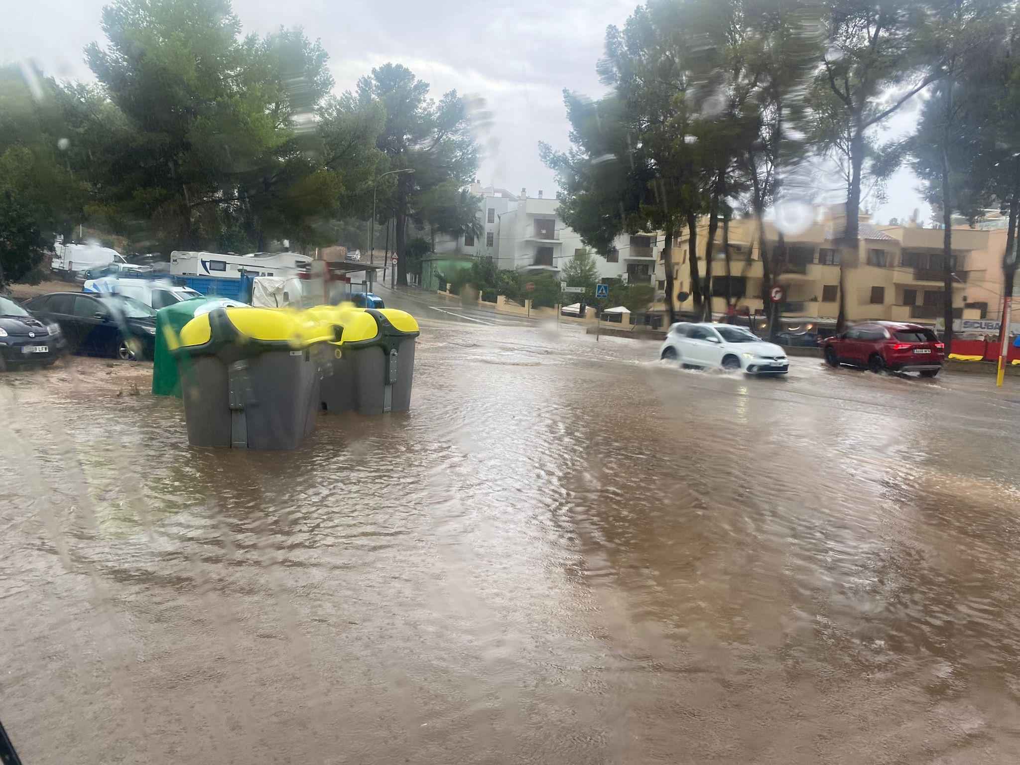 Photo gallery: The images of the rainy Monday in Mallorca
