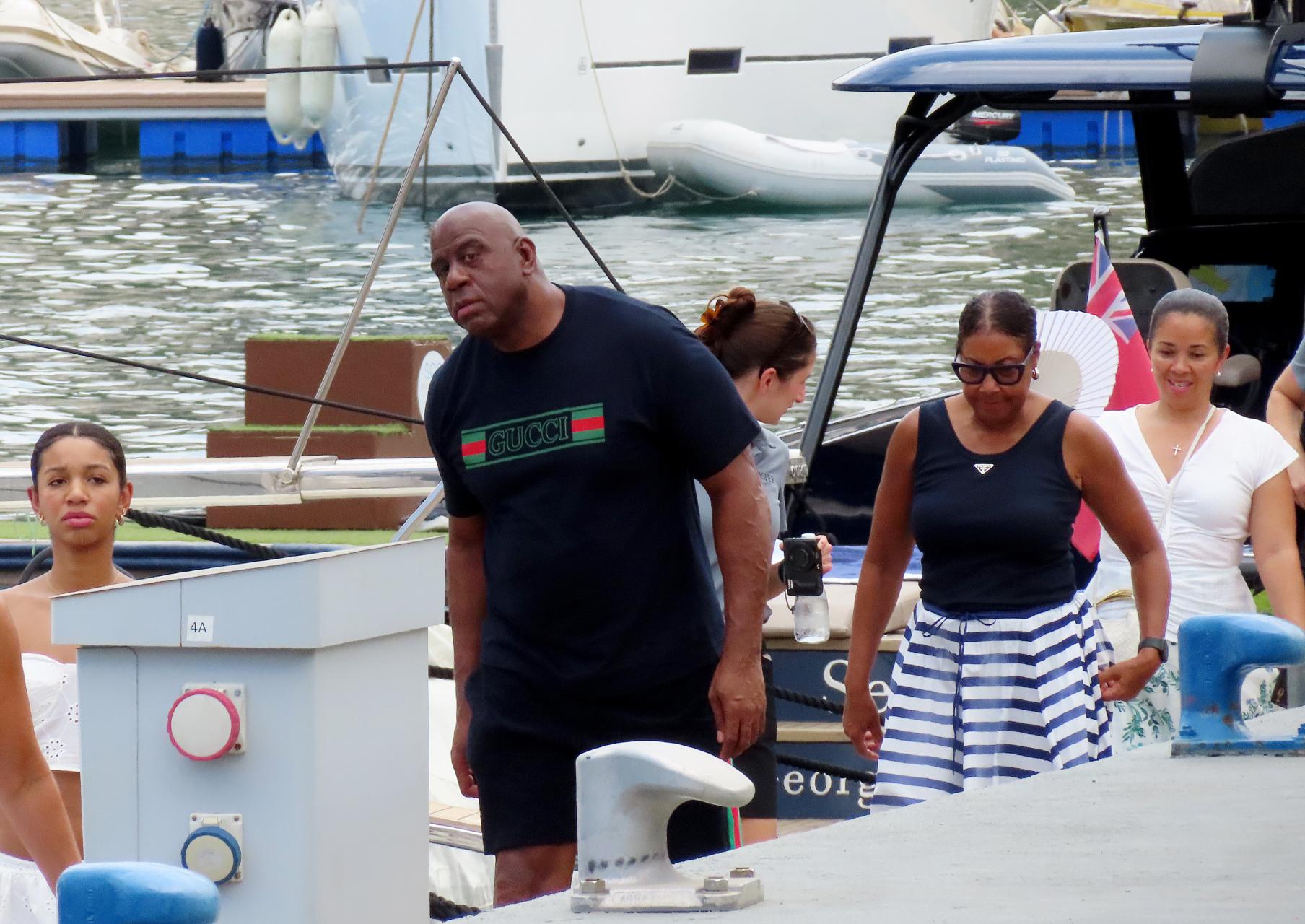 Mallorca welcomes back NBA legend Magic Johnson