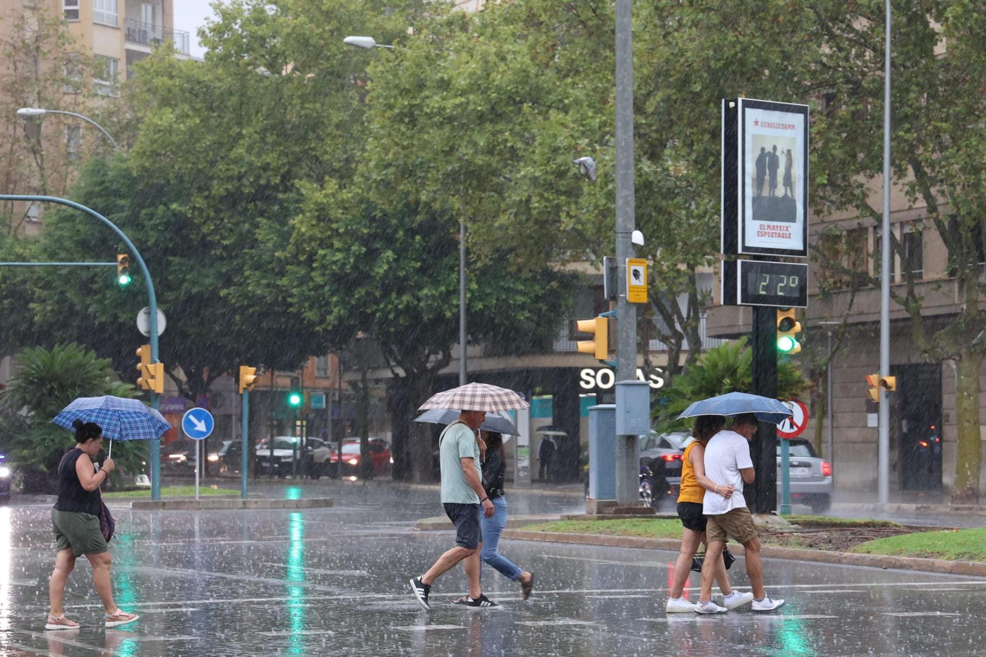 Mallorca weather for Wednesday, September 10 - Amber and yellow alerts ...