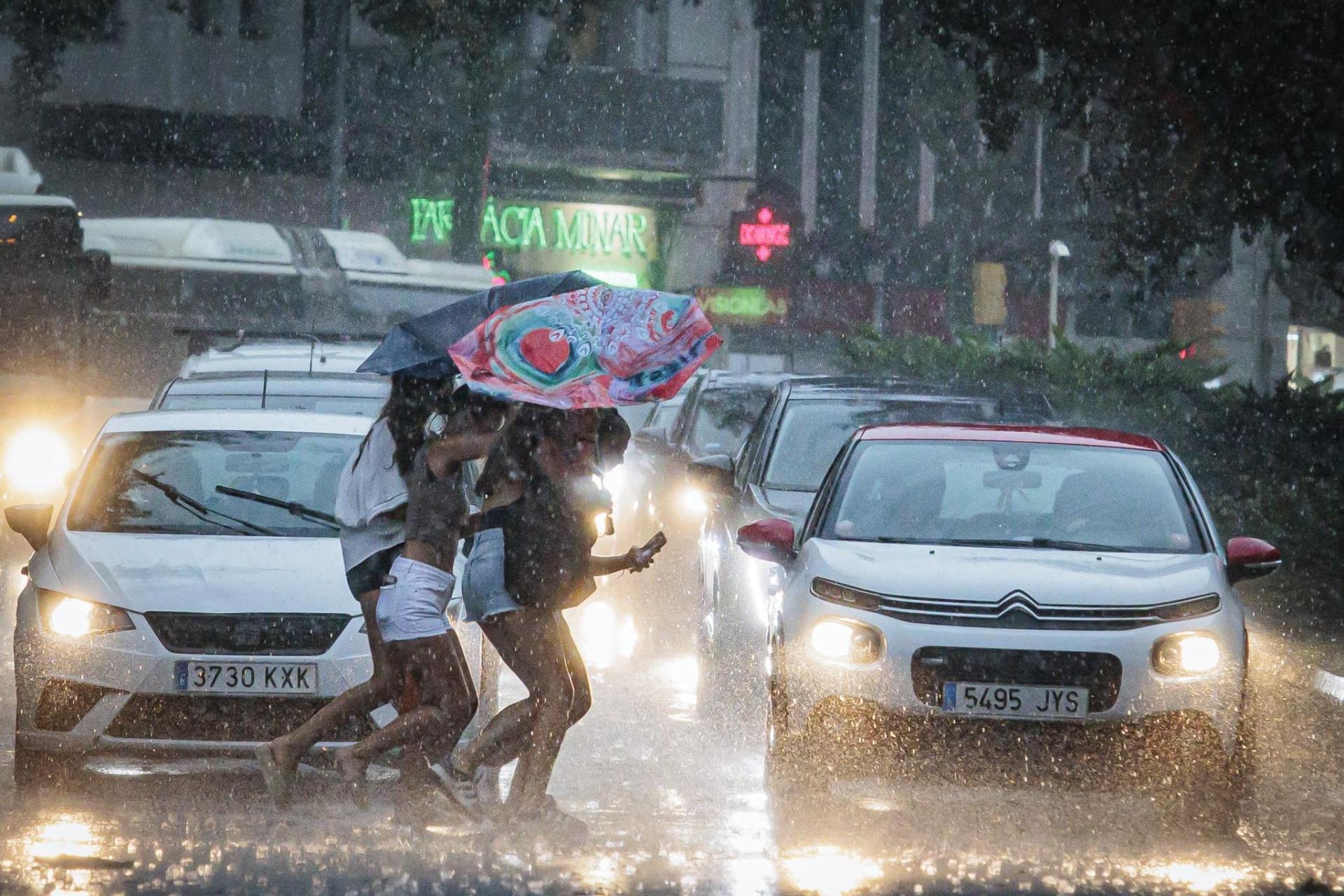 Mallorca weather for Monday, September 29 - Amber/yellow alerts for ...