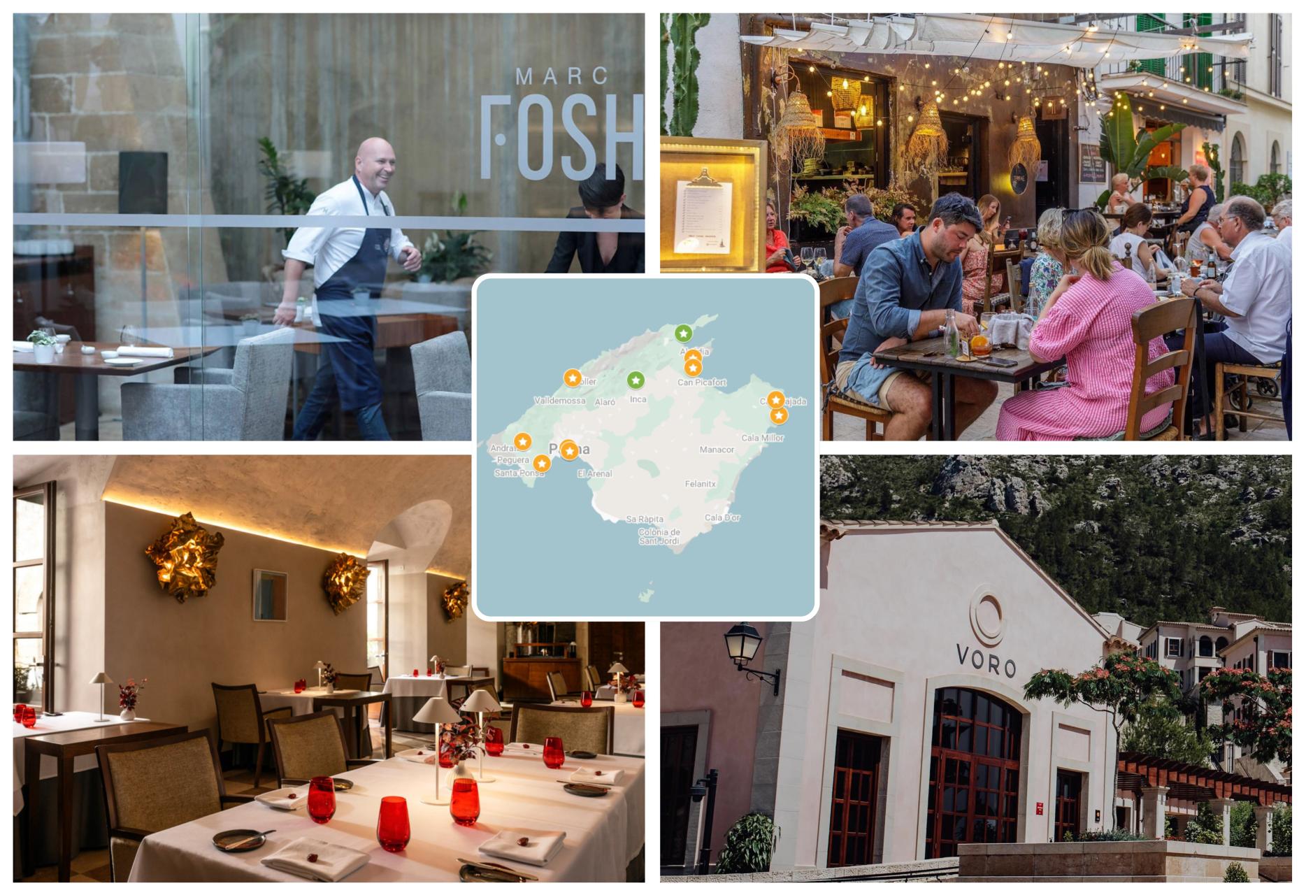 Map of all Michelin-starred restaurants in Mallorca 2026: your guide to ...