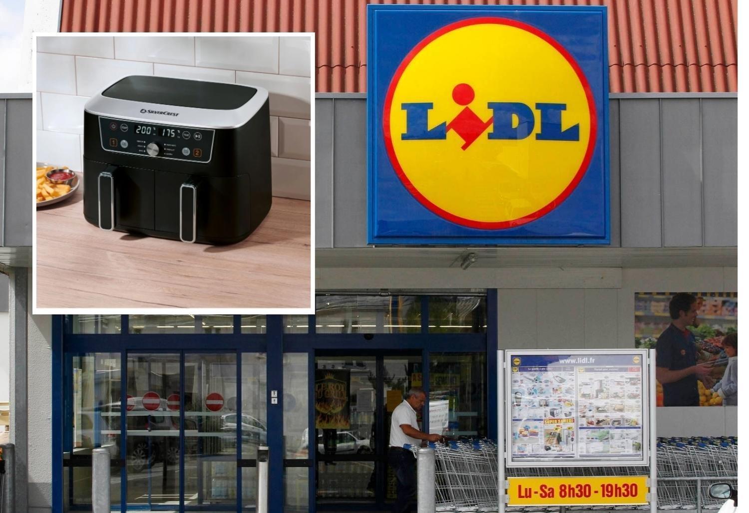 Lidl launches dual-basket Air Fryer – cook two dishes at once for just ...