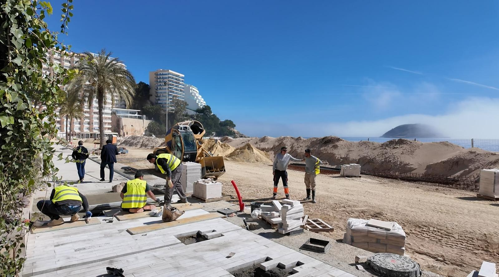 Magalluf set to unveil its new seafront promenade with music, drones ...