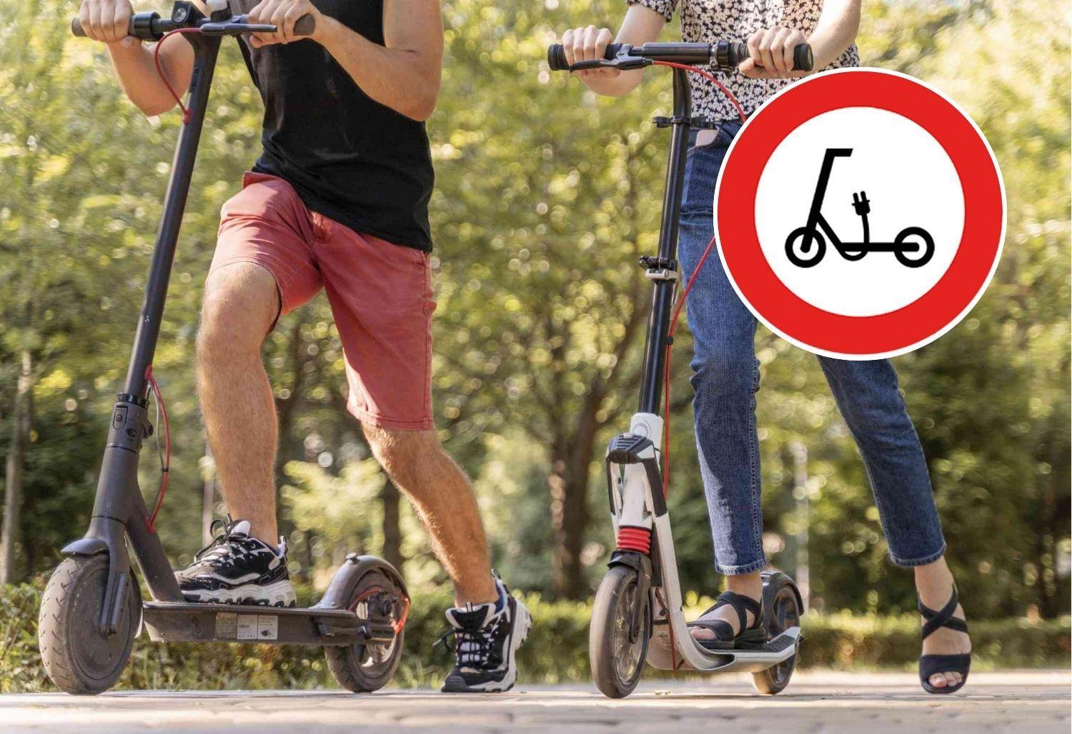 Spain introduces new traffic sign banning electric scooters from ...