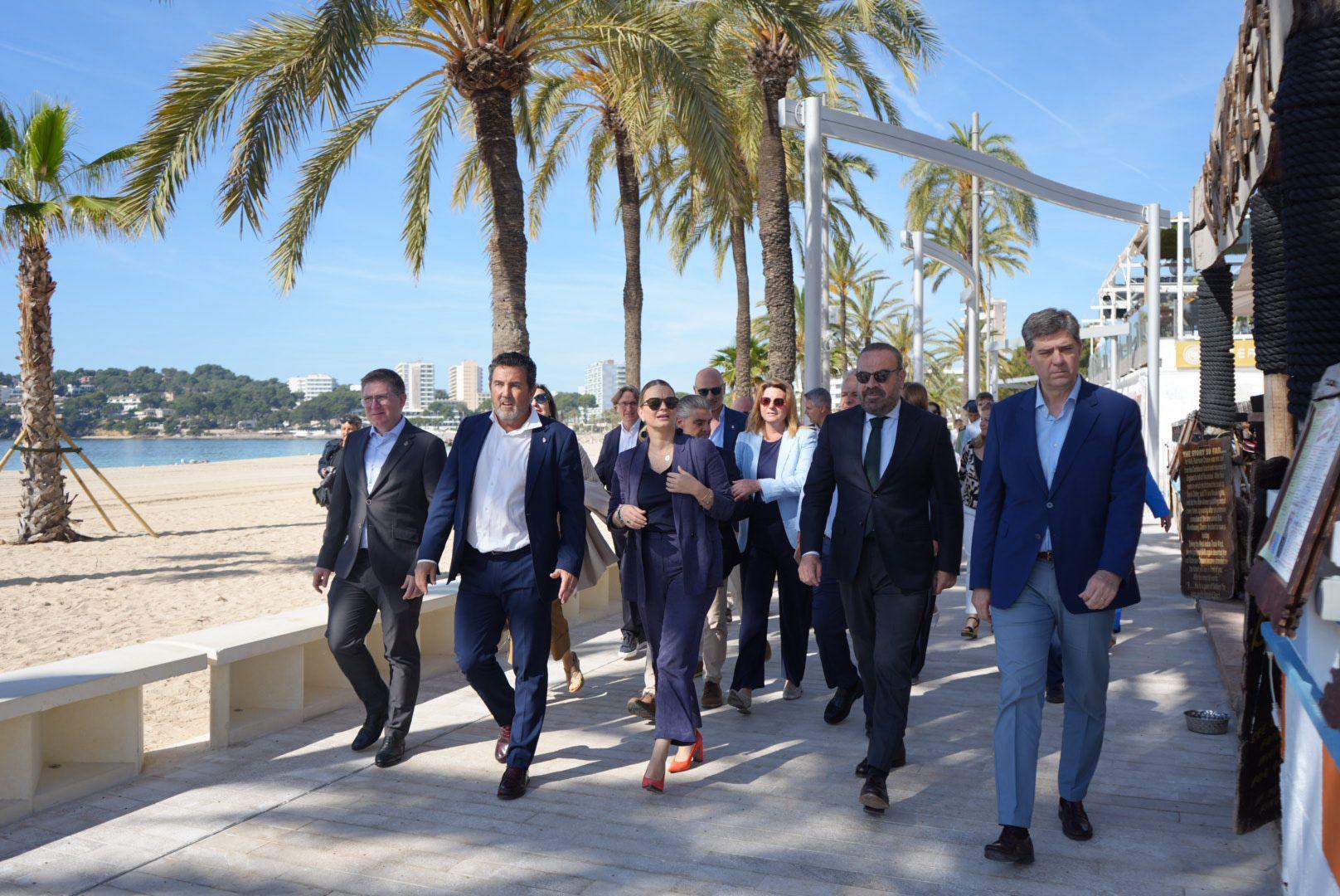 Magalluf completes transformation of the seafront promenade