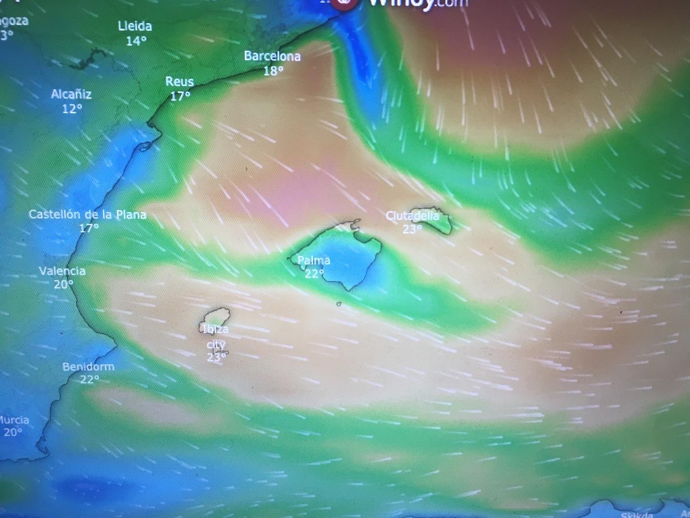 Orange Weather Warning Issued for Majorca