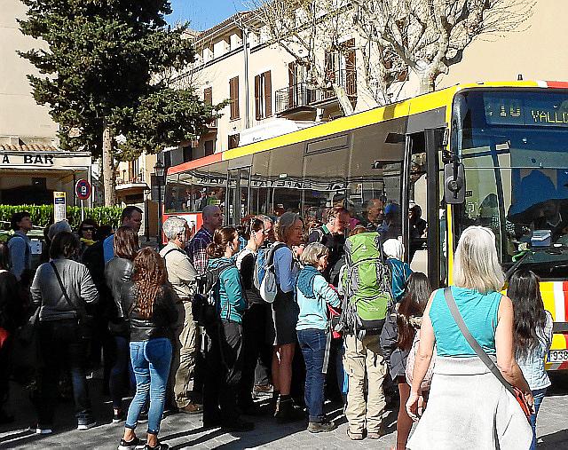 Increased bus frequencies on Palma-Soller route from Monday