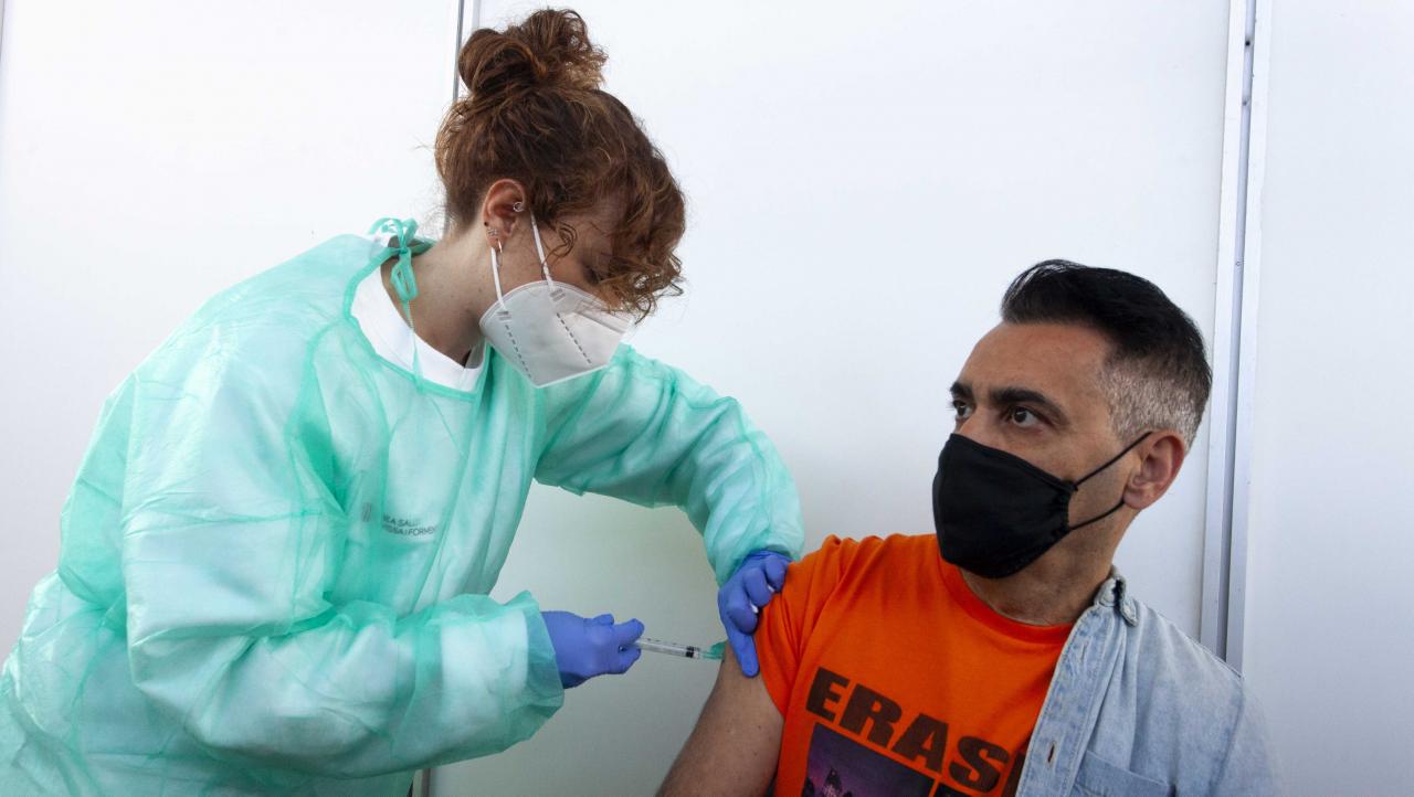 Spanish AstraZeneca vaccine in 55-65 age group