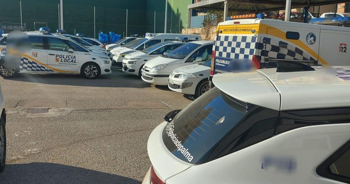 Mallorca police: A fifth of Palma police vehicles are off the road