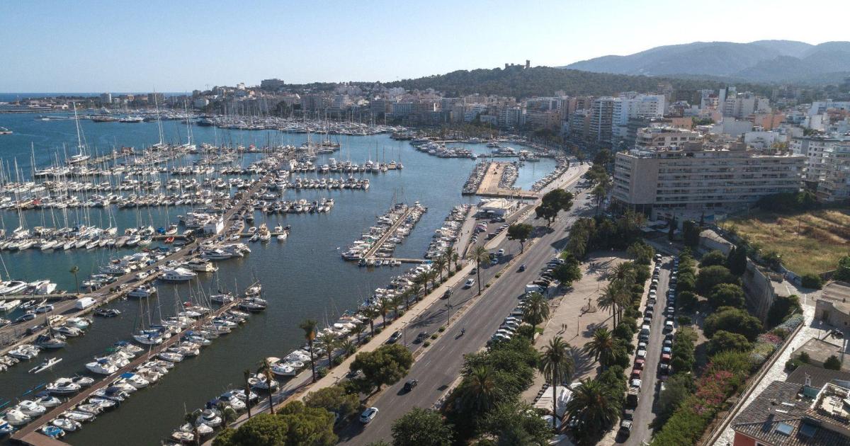 Mallorca roads: Palma Paseo Marítimo work