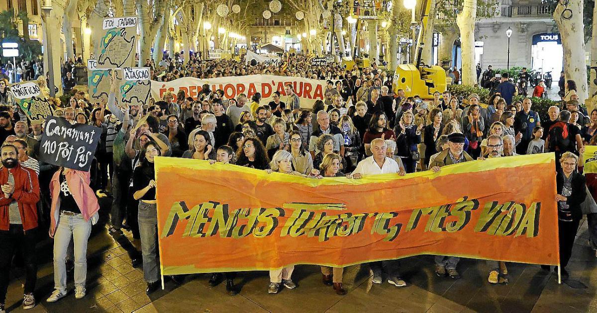 Mallorca protests: March for "less tourism, more life"