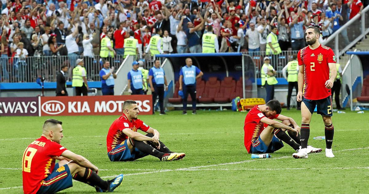 Spain shocked after penalty shoot-out exit