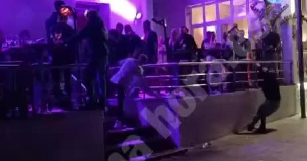 Big bar fight in Cala Ratjada