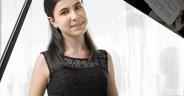 The piano prodigy, now 16 comes to Palma's Auditorium