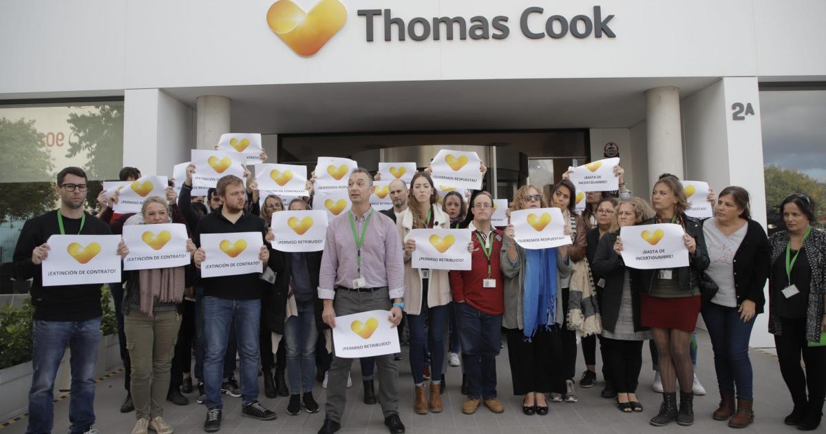 Special government payments have been made to Thomas Cook employees