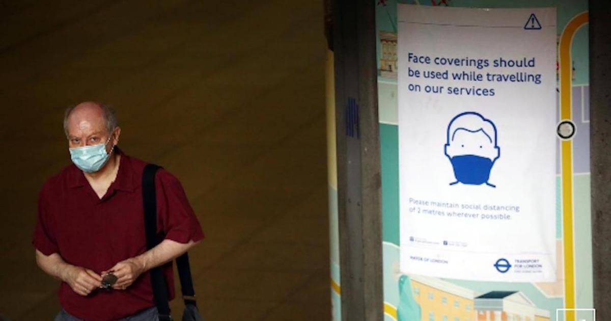 Face Coverings Compulsory On Public Transport In England From June 15