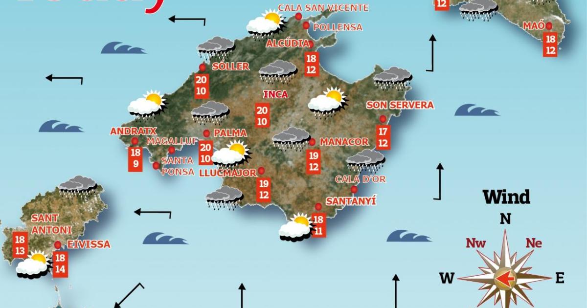 Mallorca Weather Forecast for April 21
