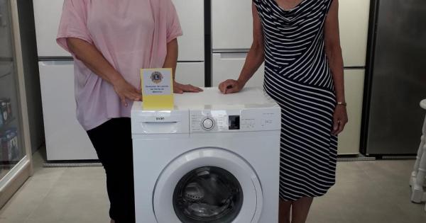 North Mallorca Lions now helping out with washing machines!