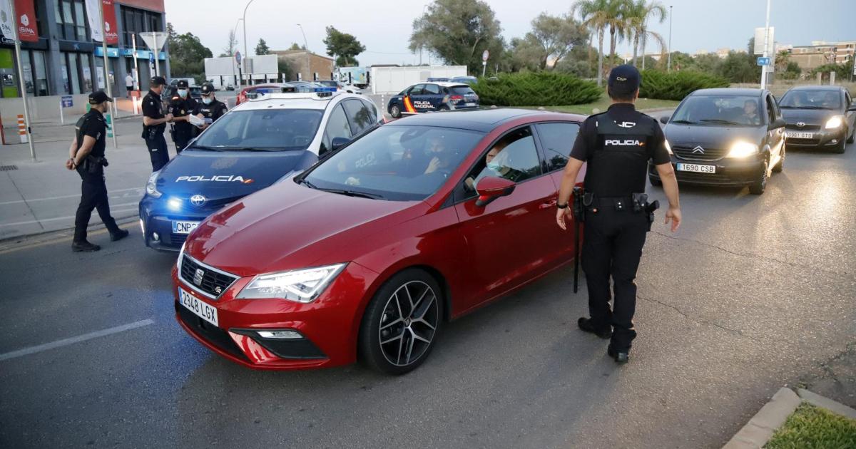 Mallorca police: Operation for weekend without restrictions