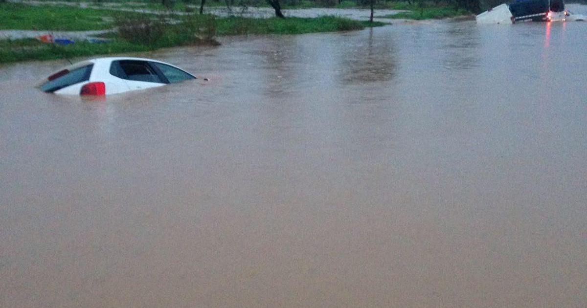 Serious flooding as more than a month's worth of rain falls on Majorca