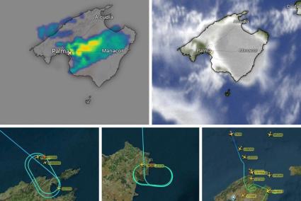 Mallorca flights: Diversions on Thursday because of the storm
