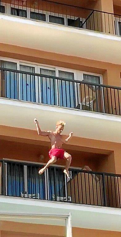 The balconing craze is back in Majorca