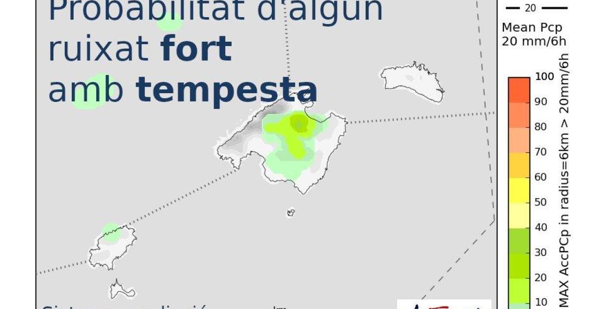 Mallorca's weather for Saturday, September 10
