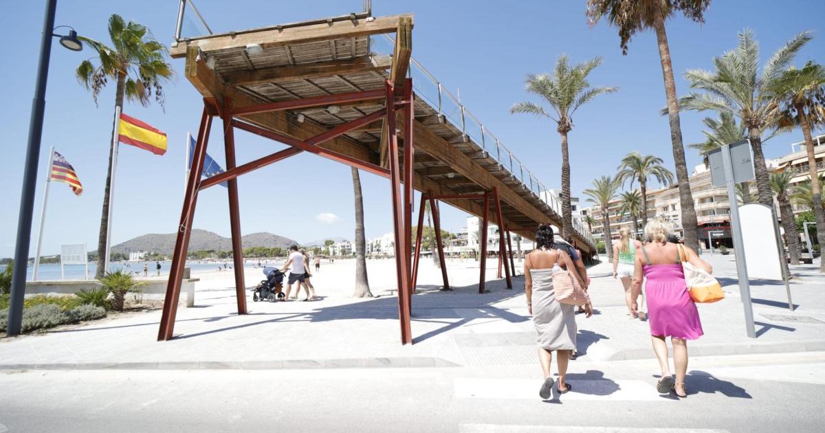 Alcudia Mallorca: Promenade bridge to be dismantled