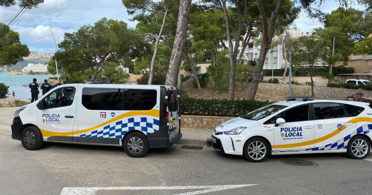 Mallorca police: Arrests after taking a bundle of hash from a beach