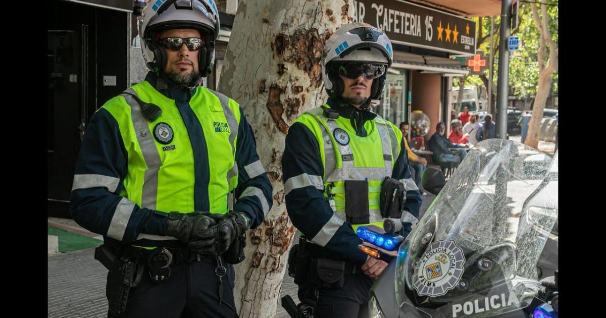 Palma Police: Motorbike unit and control of electric scooters