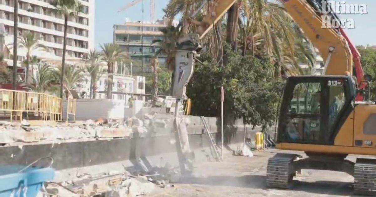 New Paseo Maritimo: Social Club nightclub demolition begins