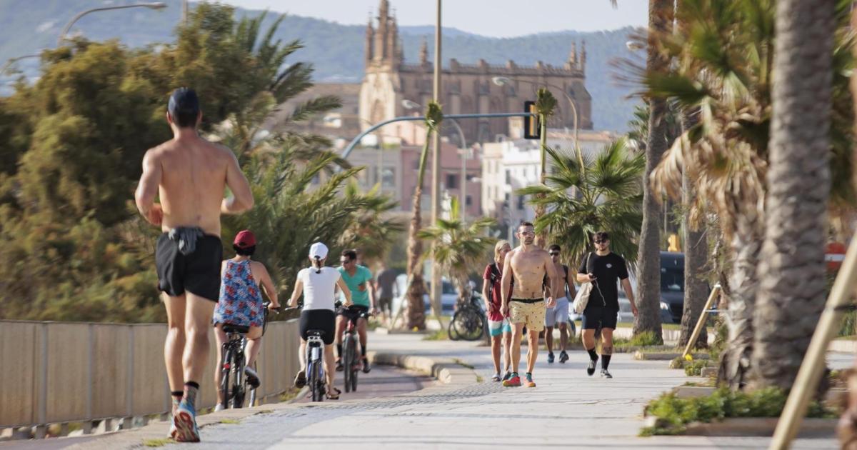 Mallorca weather temperatures highest in Spain in October