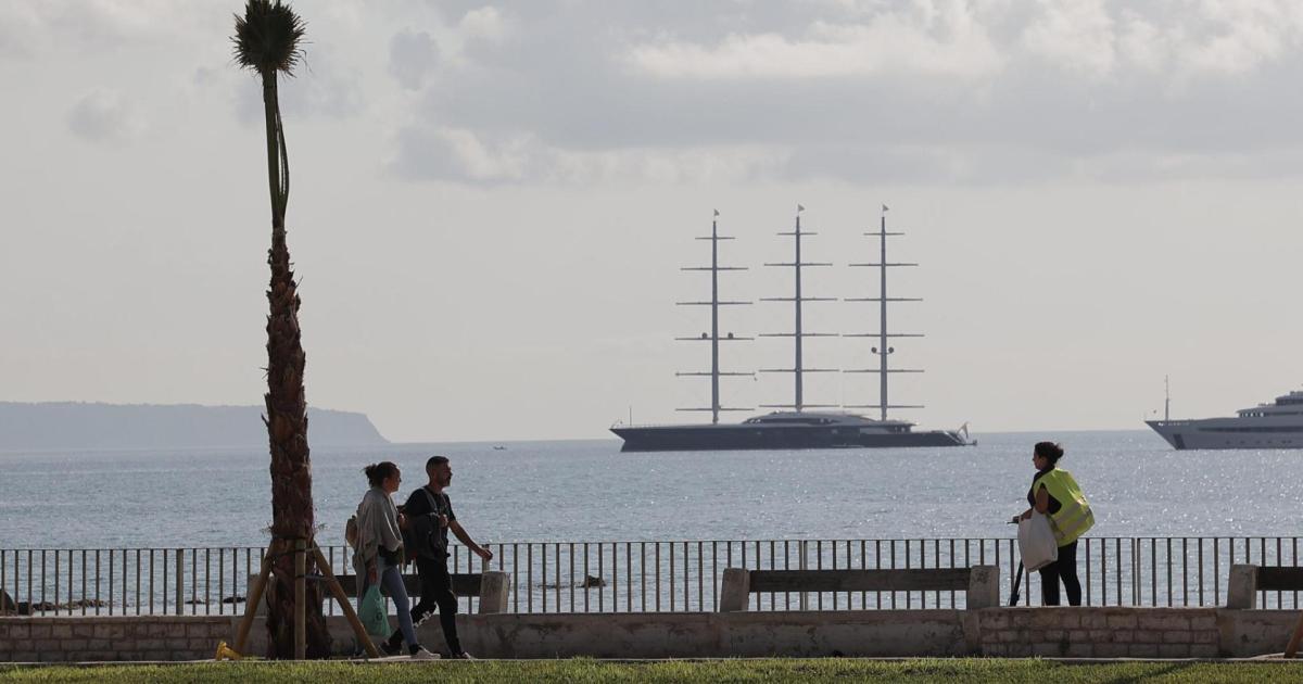 Mallorca yachts: Russian-owned Black Pearl in Mallorca: One of the ...