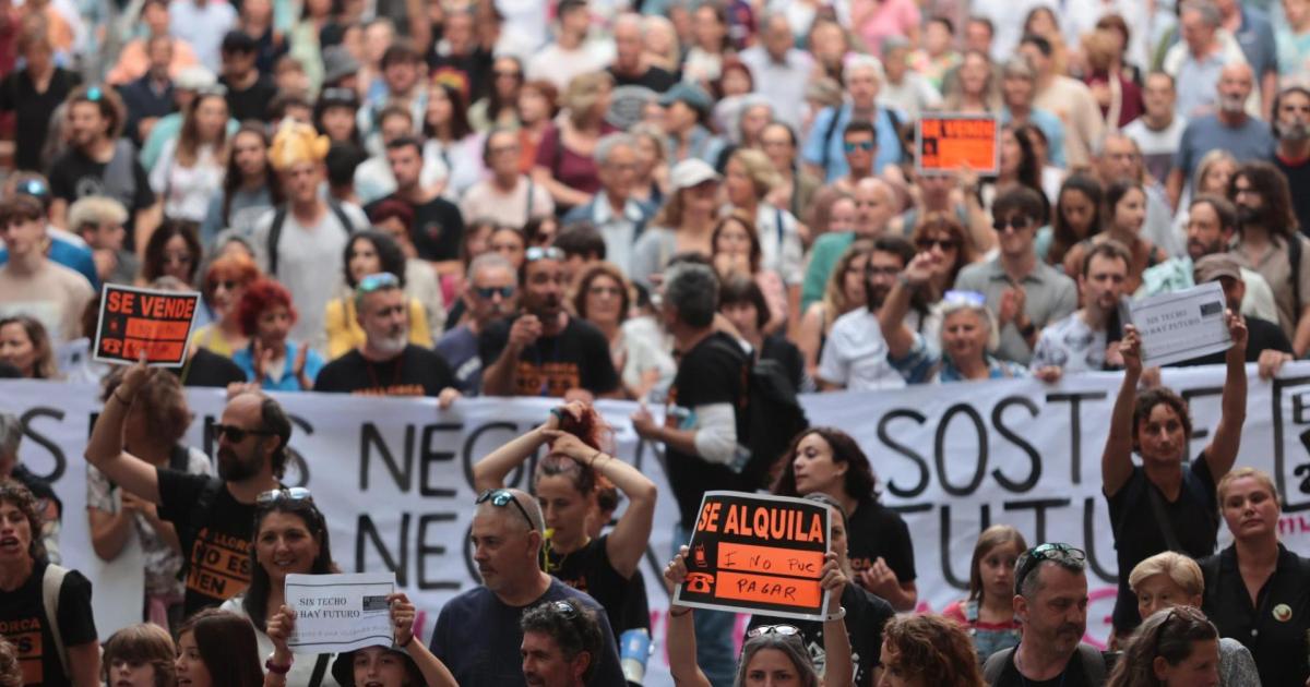 Mallorca housing: Protest against an "intolerable" situation