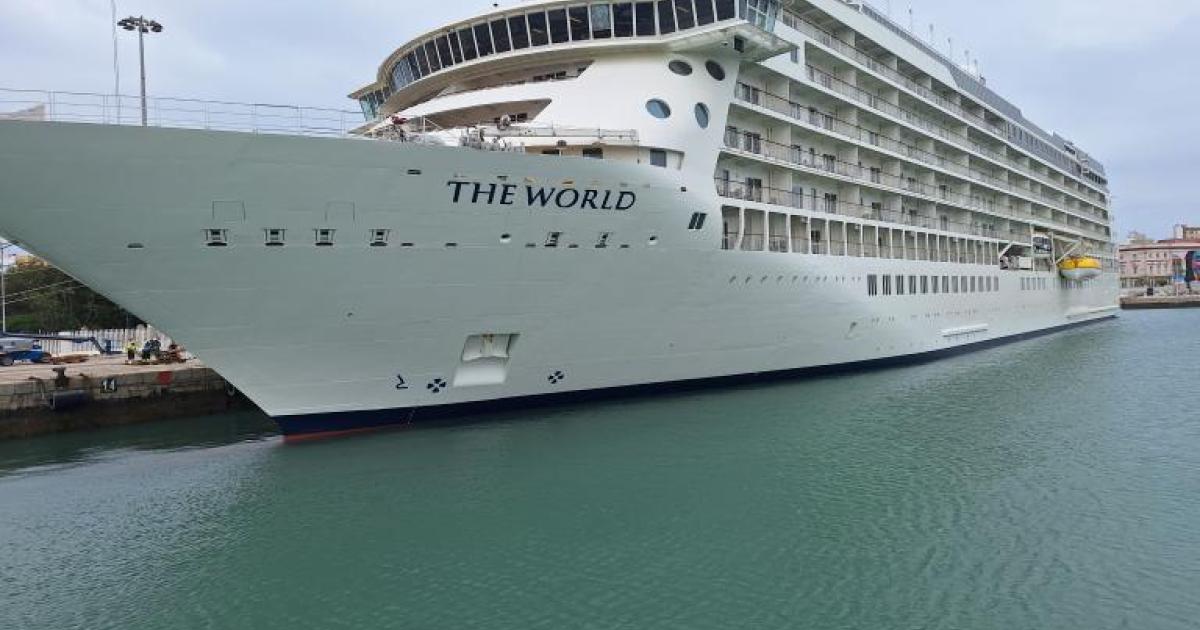 The cruise ship where you can own an apartment