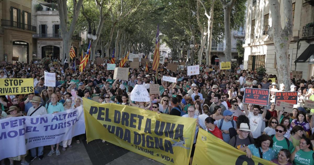 Mallorca protests: "The fight doesn't end"