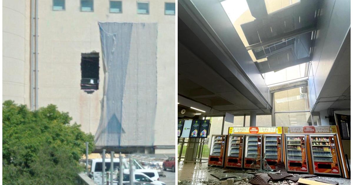 Palma Airport Mallorca: Roof collapse "miracle"