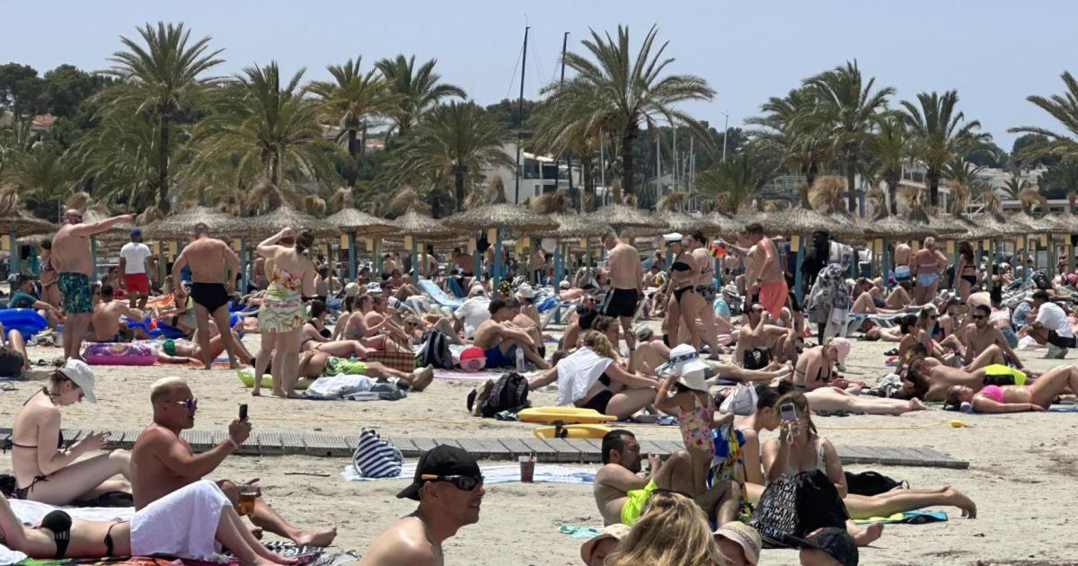 Another fall in UK and German tourism in Mallorca
