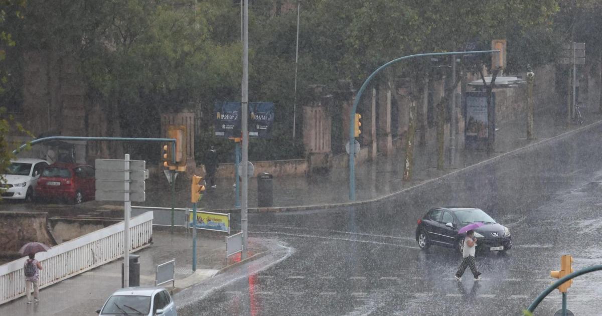 Mallorca weather for Monday, September 22 - More alerts for rain and ...